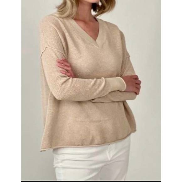 J. SOCIETY | Sweaters | New J Society Lurex Sweater In Gold | Poshmark